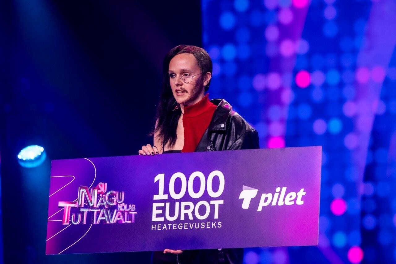 Kadri Voorand võitis taaskord näosaate ja annetas 1000 eurot ...